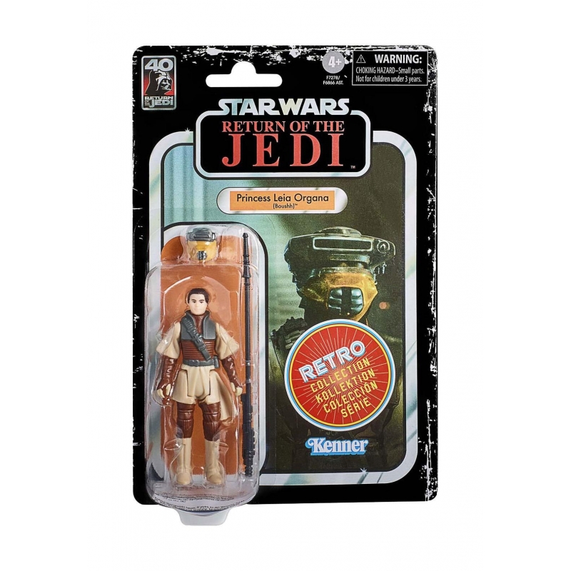 Princess Leia Boushh Retro Collection | Hasbro | Star Wars 6 : return ...