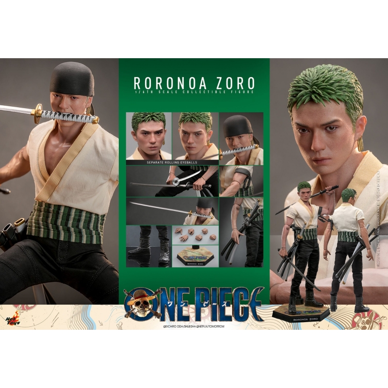 Roronoa Zoro TMS110 | Hot Toys figure | Netflix One Piece