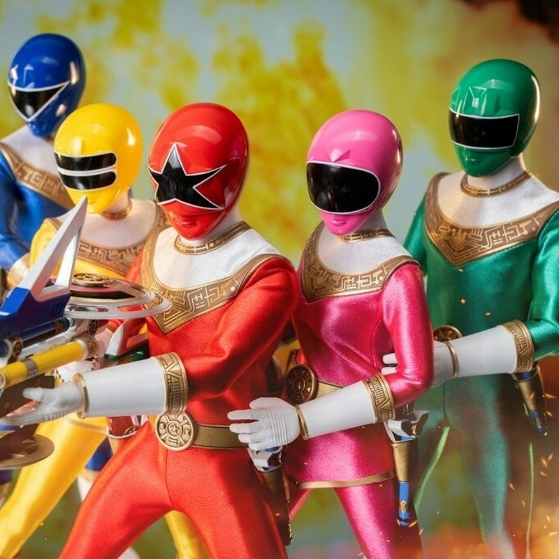 Zeo Rangers FigZero Pack | ThreeZero | Power Rangers Zeo