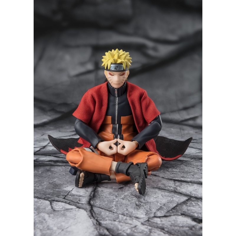 Naruto Uzumaki Sage Mode Savior Of Konoha Bandai SH Figuarts figure 1/12