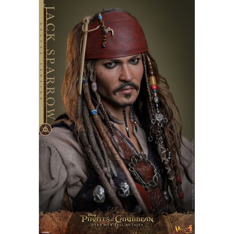 Jack Sparrow Hot Toys DX38 deluxe figurine 1/6