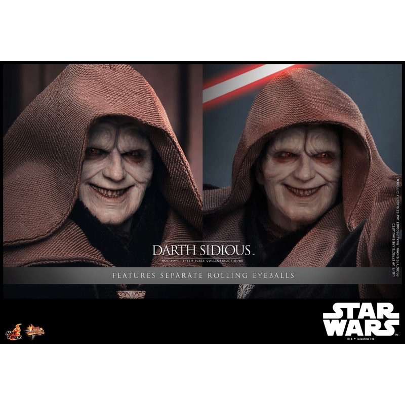 Darth Sidious (Emperor Palpatine) Hot Toys figure 1/6