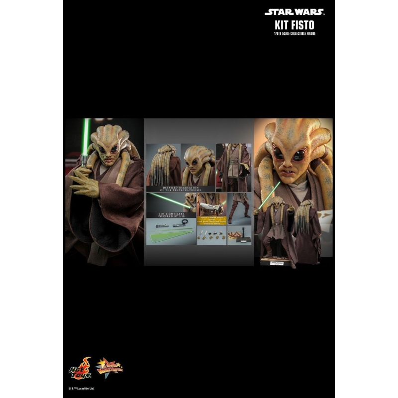 Kit Fisto Hot Toys MMS751 Movie Masterpiece figurine 1/6