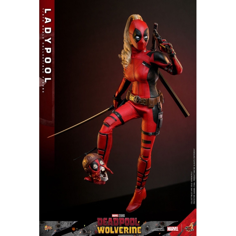Ladypool Hot Toys MMS747: Deadpool and Wolverine 1/6 figure