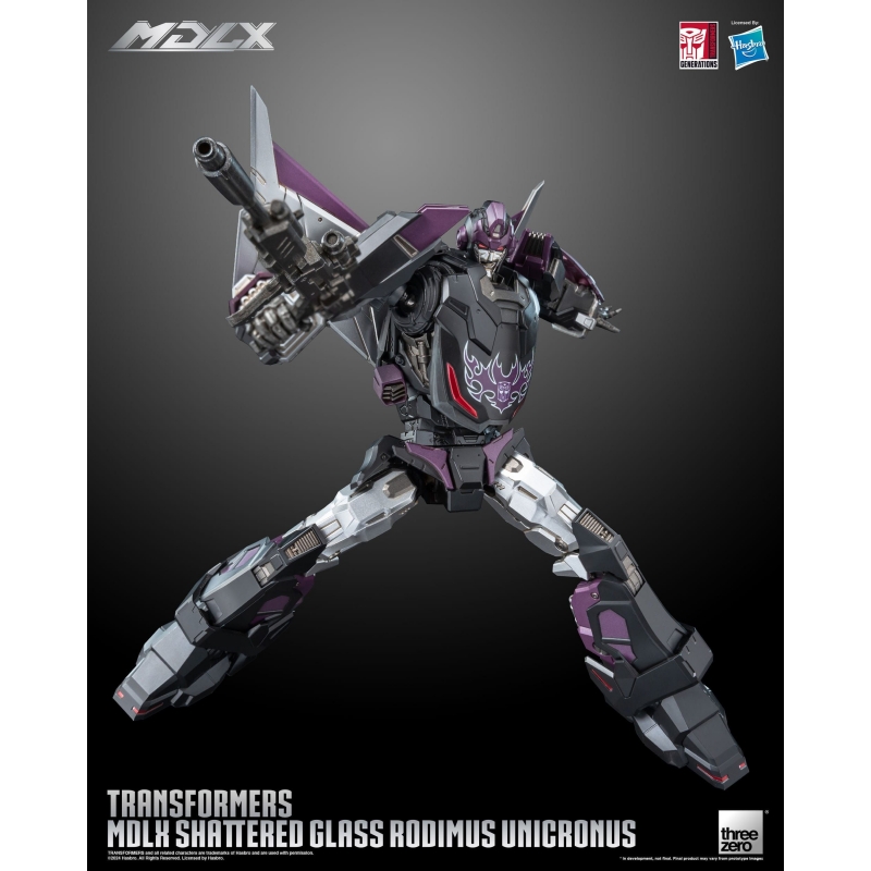 Rodimus Unicronus Mdlx Threezero Figurine Transformers Shattered Glass