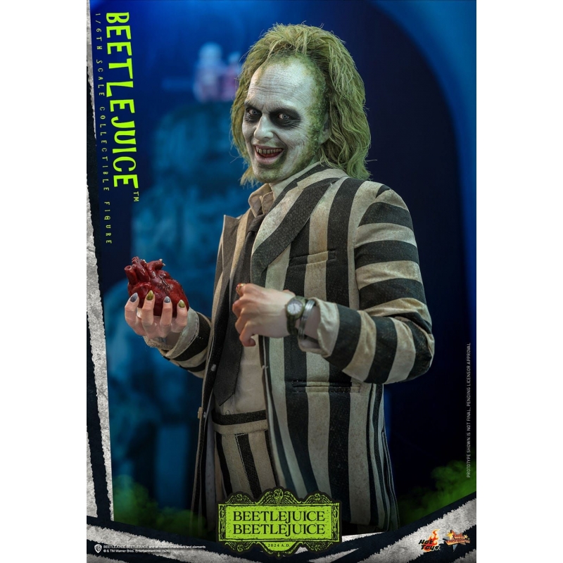 Beetlejuice Hot Toys MMS767 : 1/6 Beetlejuice 2 figure