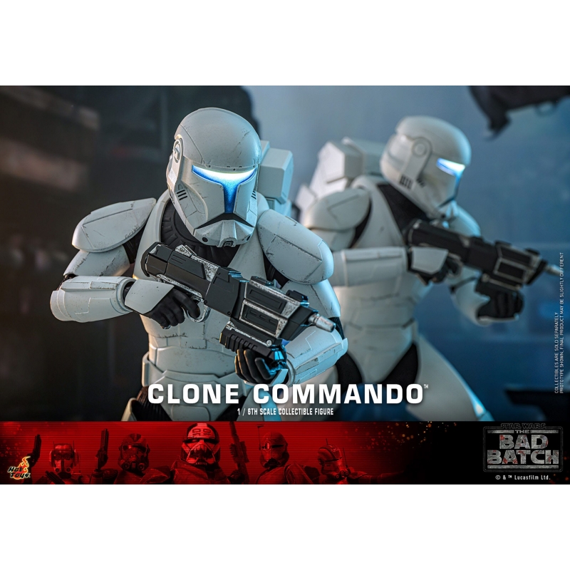 Clone Commando Hot Toys TMS131 - Star Wars The Bad Batch action figure