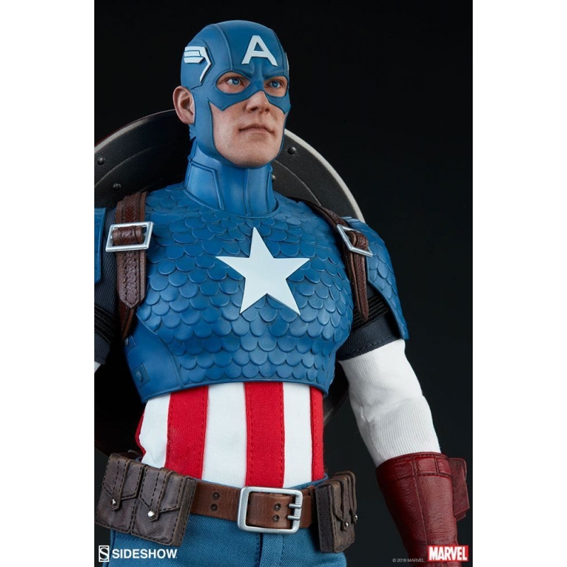 Captain America Sideshow Collectibles Sixth Scale Marvel