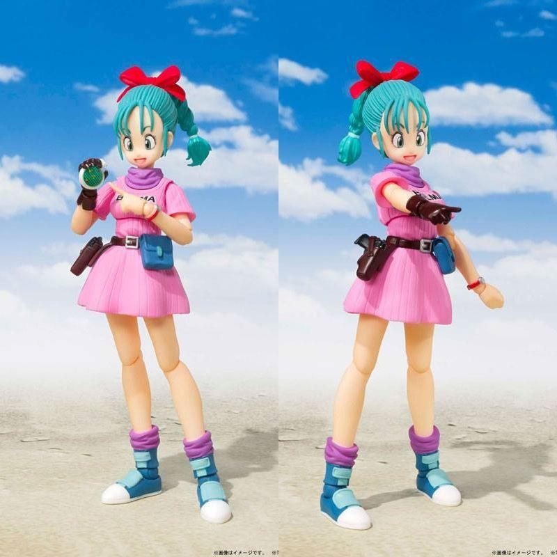Bulma Adventure Begins pink dress SH Figuarts Dragon Ball