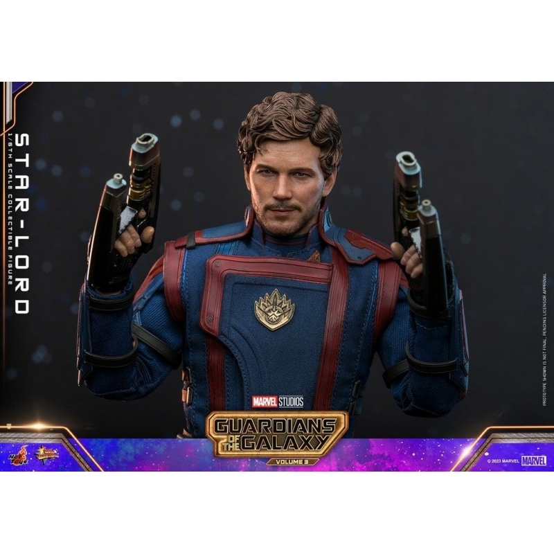 Star-Lord Movie Masterpiece MMS709 | Hot Toys | Guardians of the galaxy vol 3