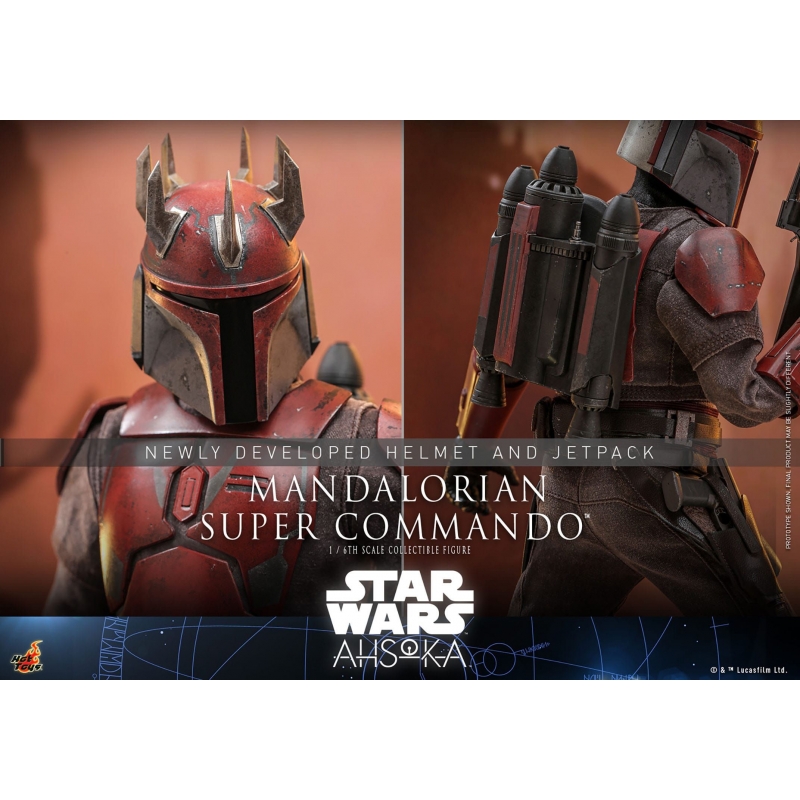 Mandalorian Super Commando Hot Toys figure 1/6