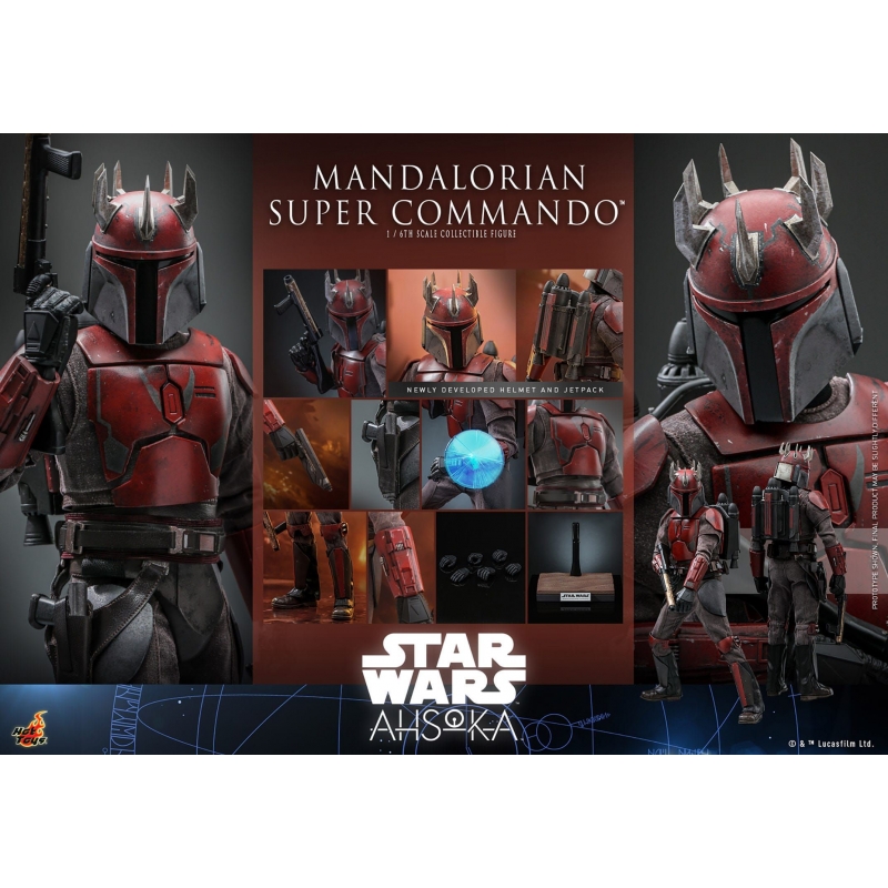 Mandalorian Super Commando Hot Toys figure 1/6