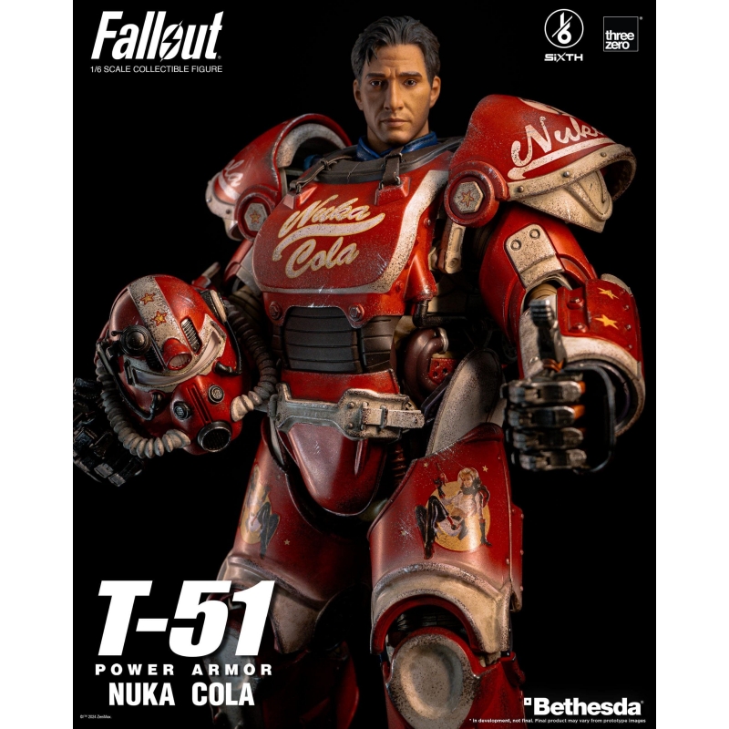 T-51 Nuka Cola Power Armor ThreeZero 1/6 figure Fallout