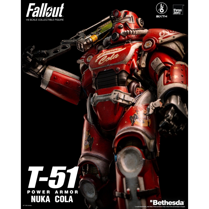 T-51 Nuka Cola Power Armor ThreeZero 1/6 figure Fallout