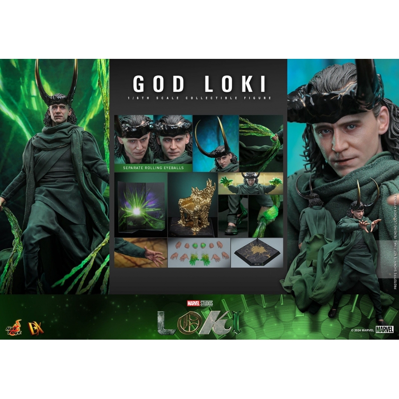 God Loki Hot Toys DX40 1/6 figure Loki Season 2
