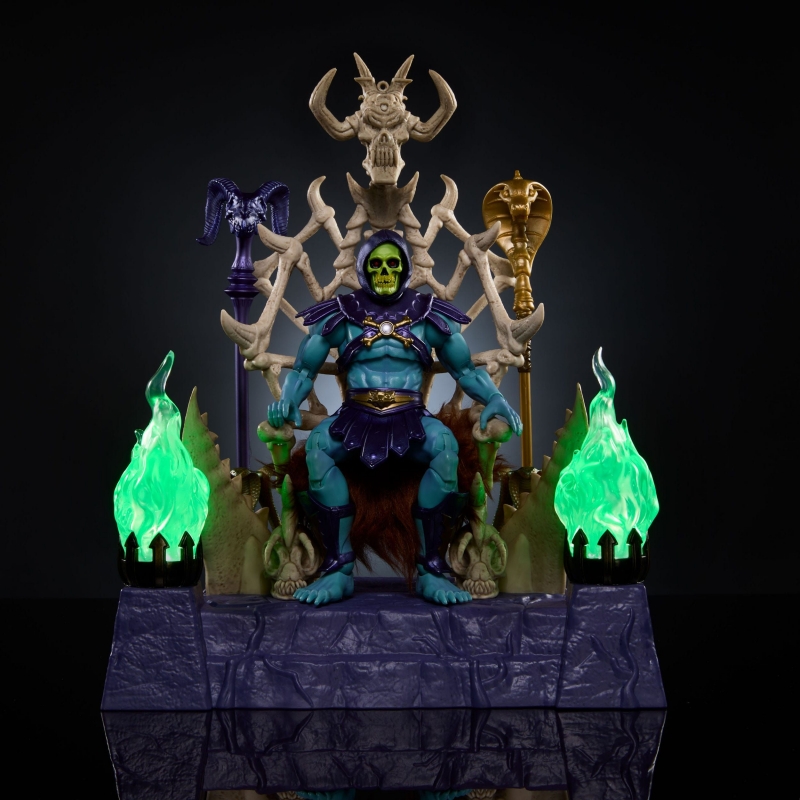 Skeletor on throne Mattel Masterverse - MOTU figure