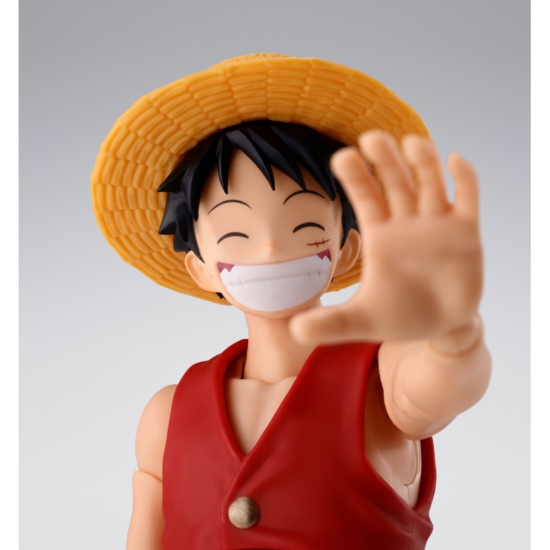 Shanks and Monkey D Luffy Childhood SH Figuarts : One Piece figures