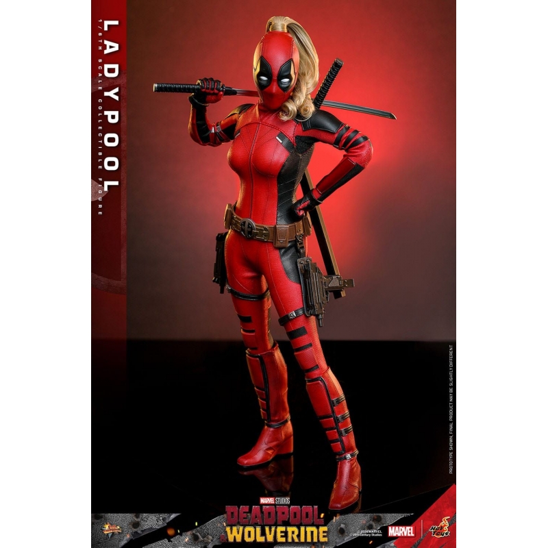 Ladypool Hot Toys MMS747: Deadpool and Wolverine 1/6 figure