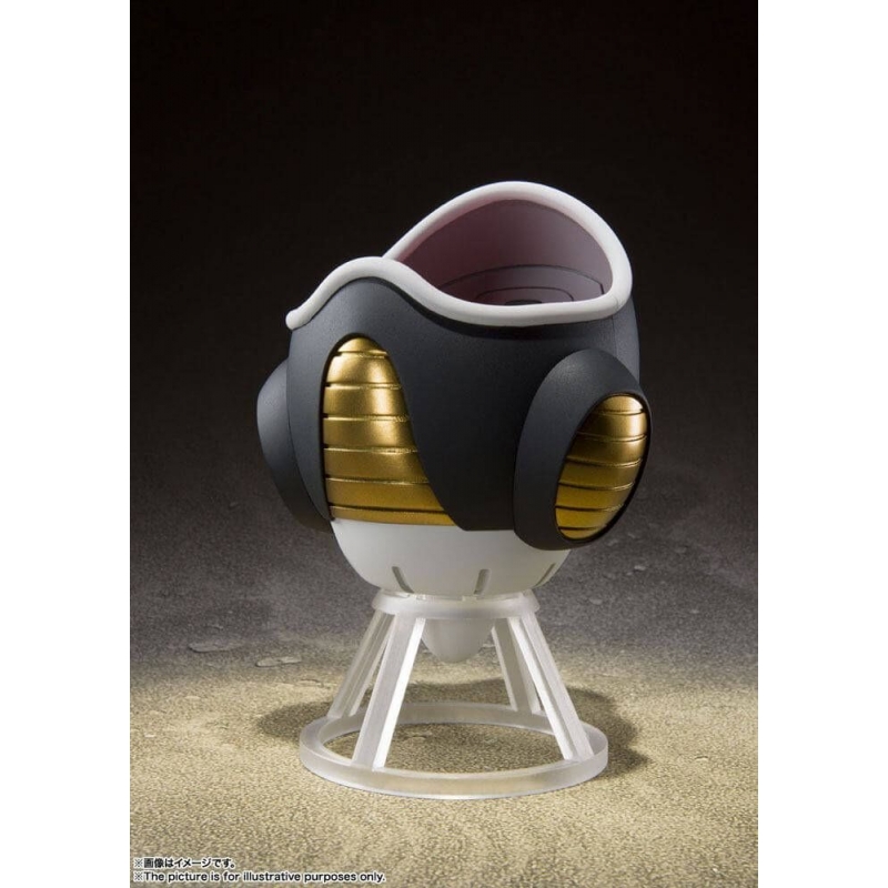 Freezer First Form et Pod SH Figuarts : figurine Dragon Ball Z