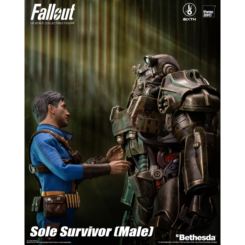 Sole Survivor Male ThreeZero : Fallout 4 figure