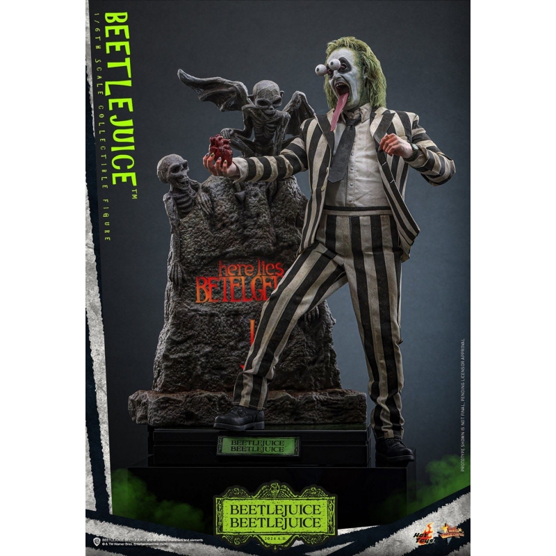 Beetlejuice Hot Toys MMS767 : 1/6 Beetlejuice 2 figure
