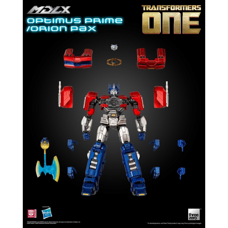 Optimus Prime Orion Pax MDLX ThreeZero : Transformers One figure