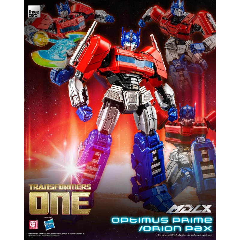 Optimus Prime Orion Pax MDLX ThreeZero : Transformers One figure