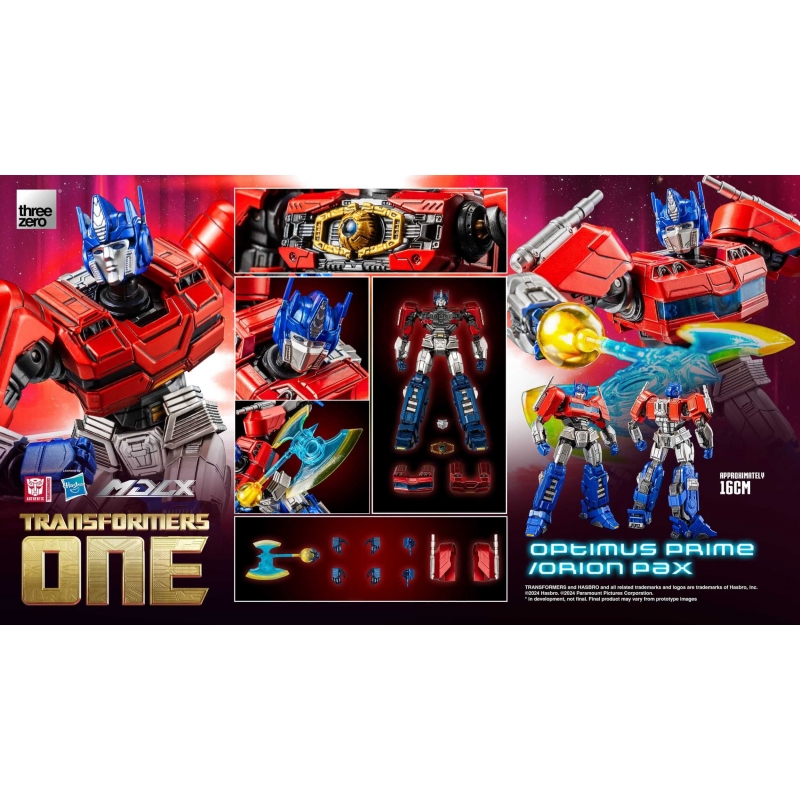 Optimus Prime Orion Pax MDLX ThreeZero : Transformers One figure