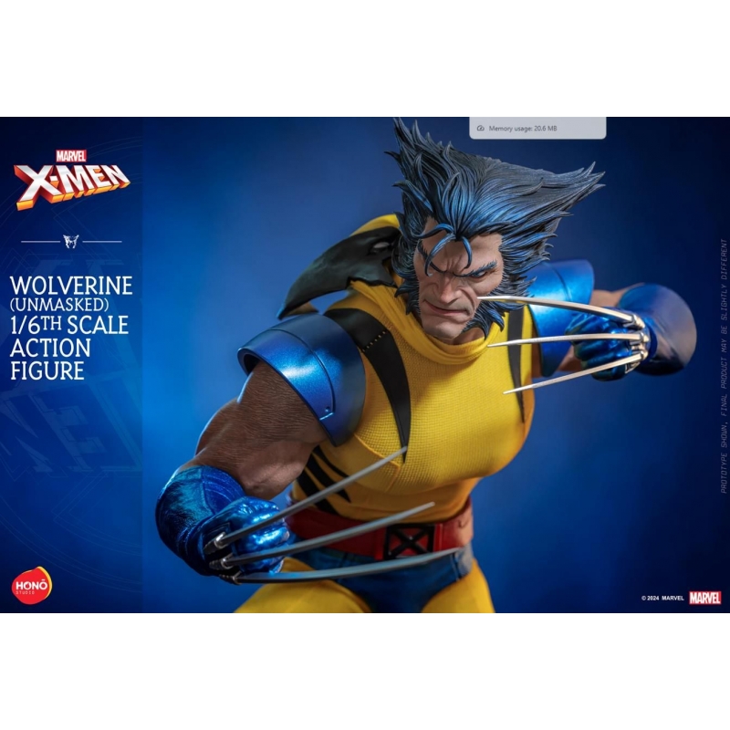 Wolverine Unmasked Hono HS06 : X-Men figure