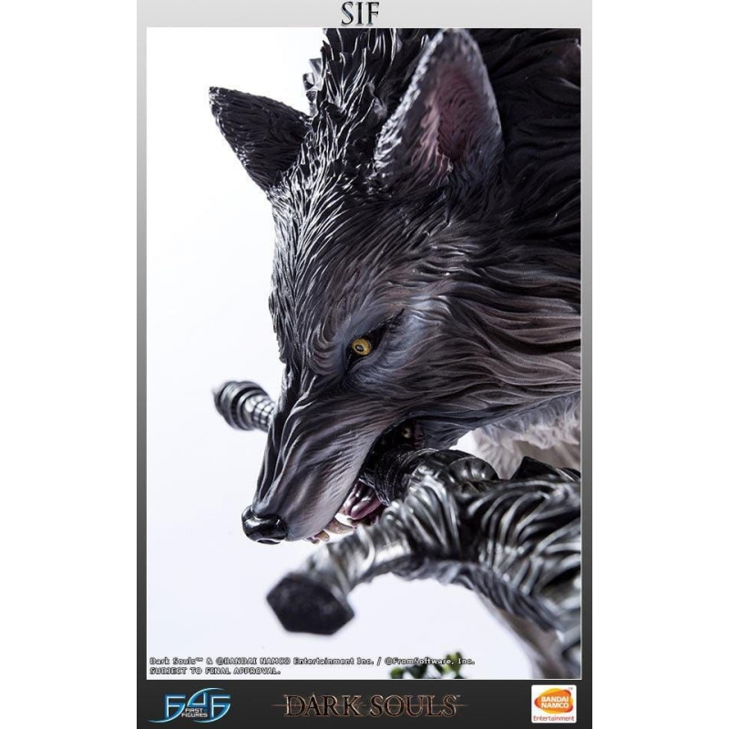 The Great Grey Wolf Sif F4F : Dark Souls statue