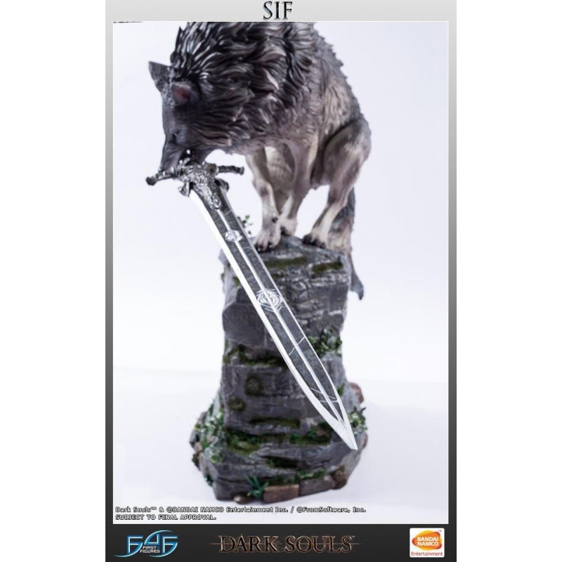 The Great Grey Wolf Sif F4F : Dark Souls statue