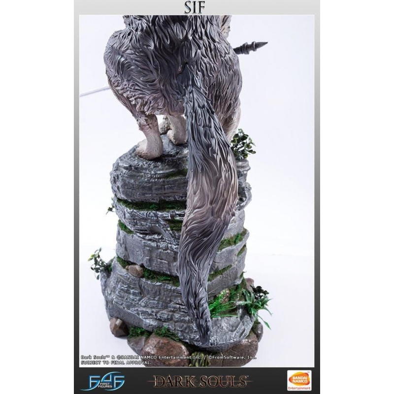 The Great Grey Wolf Sif F4F : Dark Souls statue