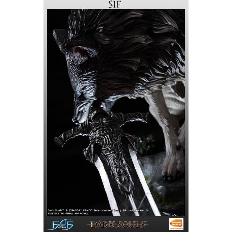 The Great Grey Wolf Sif F4F : Dark Souls statue