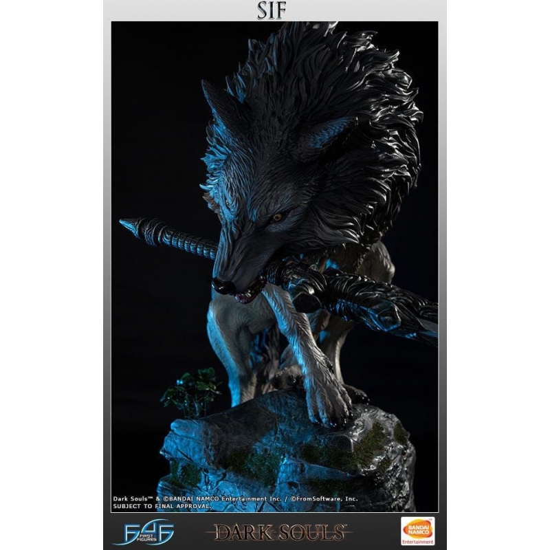 The Great Grey Wolf Sif F4F : Dark Souls statue