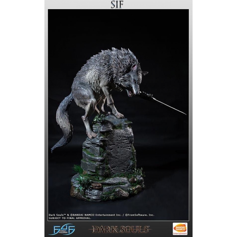 The Great Grey Wolf Sif F4F : Dark Souls statue