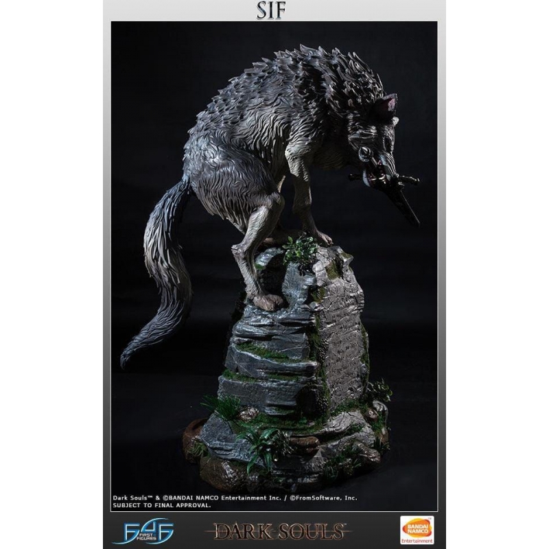 The Great Grey Wolf Sif F4F : statue Dark Souls