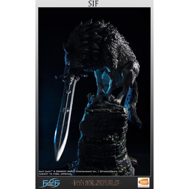 The Great Grey Wolf Sif F4F : Dark Souls statue