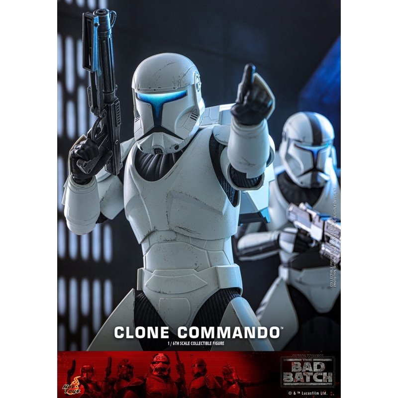 Clone Commando Hot Toys TMS131 - Star Wars The Bad Batch action figure