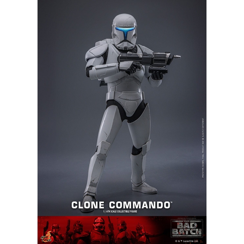 Clone Commando Hot Toys TMS131 - Star Wars The Bad Batch action figure