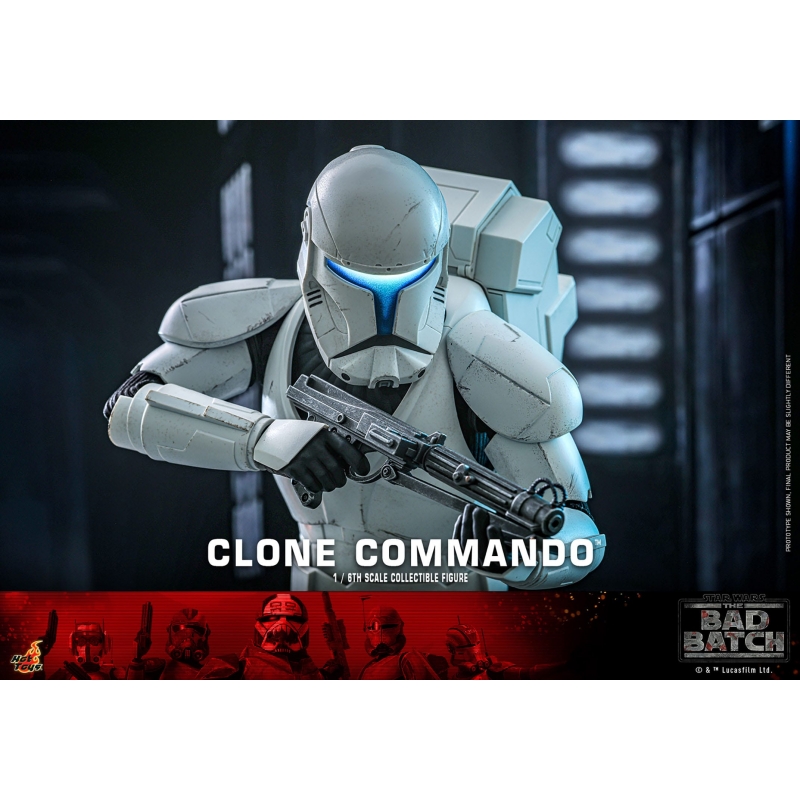 Clone Commando Hot Toys TMS131 - Star Wars The Bad Batch action figure