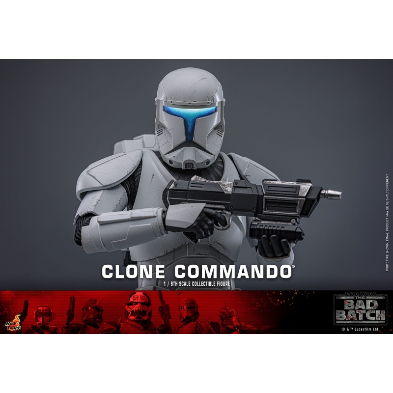 Clone Commando Hot Toys TMS131 - Star Wars The Bad Batch action figure