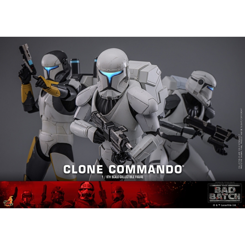 Clone Commando Hot Toys TMS131 - Star Wars The Bad Batch action figure