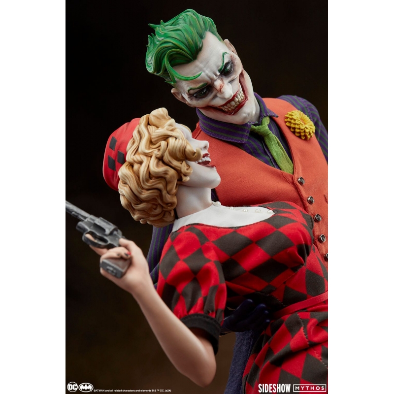 The Joker And Harley Quinn Mythos Lawless Love Sideshow : DC statue