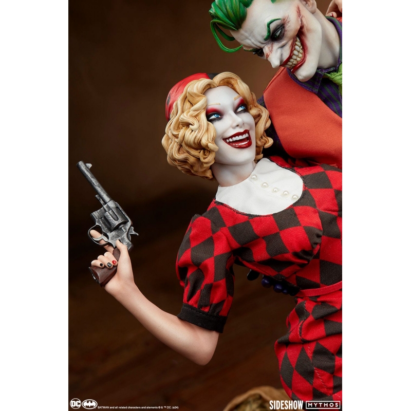 The Joker And Harley Quinn Mythos Lawless Love Sideshow : DC statue