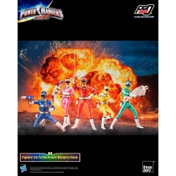 Power Rangers Turbo FigZero ThreeZero action figures