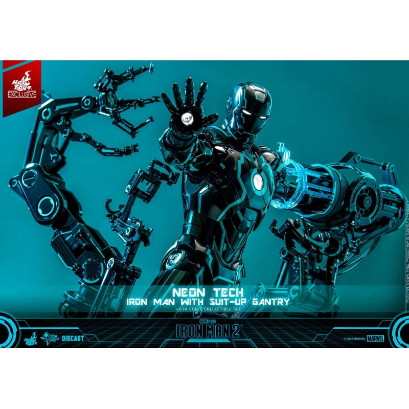 Neon Tech Iron Man MMS672D50 | Hot Toys | Iron Man