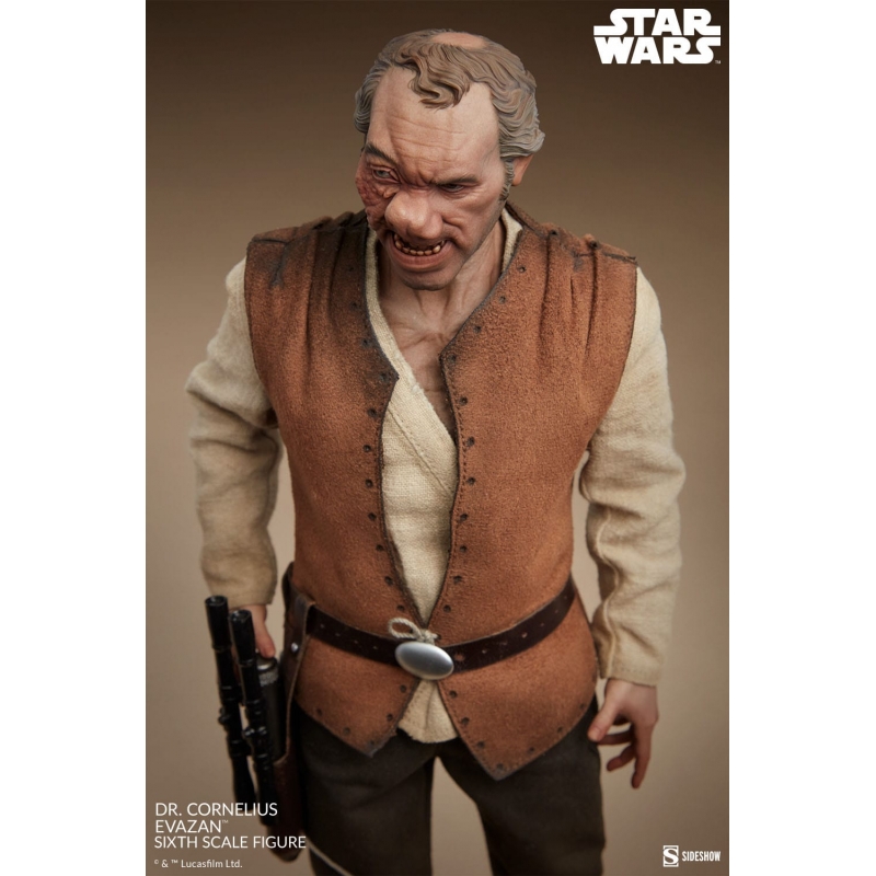 Doctor Cornelius Evazan Sixth Scale Sideshow : Star Wars action figure