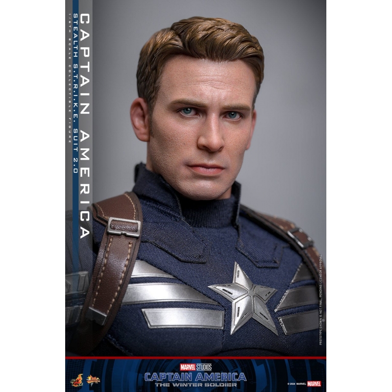 Captain America Stealth Strike Suit 2.0 Hot Toys : figurine 1/6 MMS783