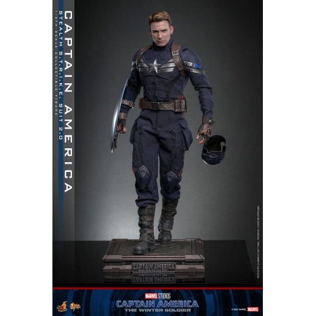 Captain America Stealth Strike Suit 2.0 Hot Toys : 1/6 action figure