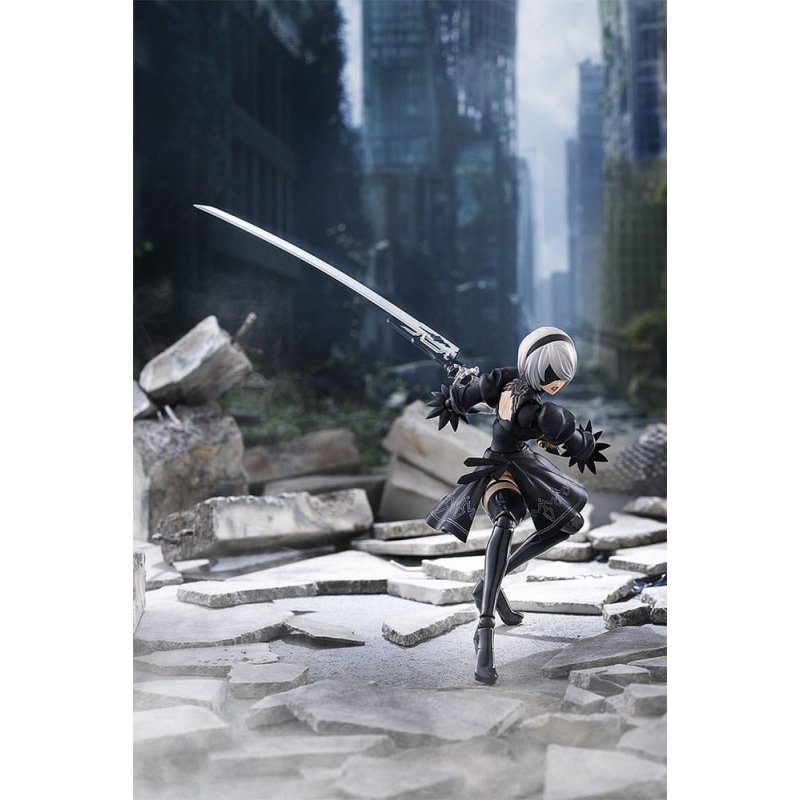 2B Yorha No2 Type B Figma : NieR Automata Ver1.1a action figure